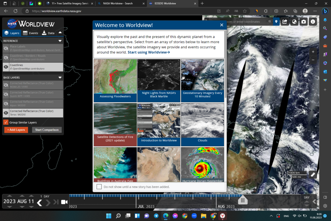 11 Services For Best Free Real-Time Satellite Images: Guide